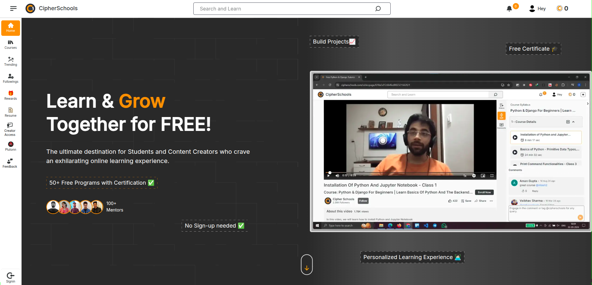 Best Free Programming Courses Online | Learning Platform for All